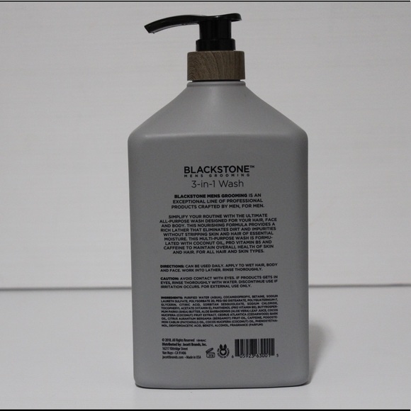 Blackstone | Grooming | Blackstone Mens 3in Hair Face Body Wash | Poshmark